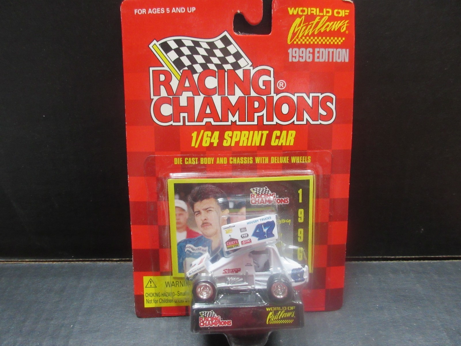 1996 Racing Champions # 47 Johnny Herrera -- 1/64th sprint car -- Stock ...