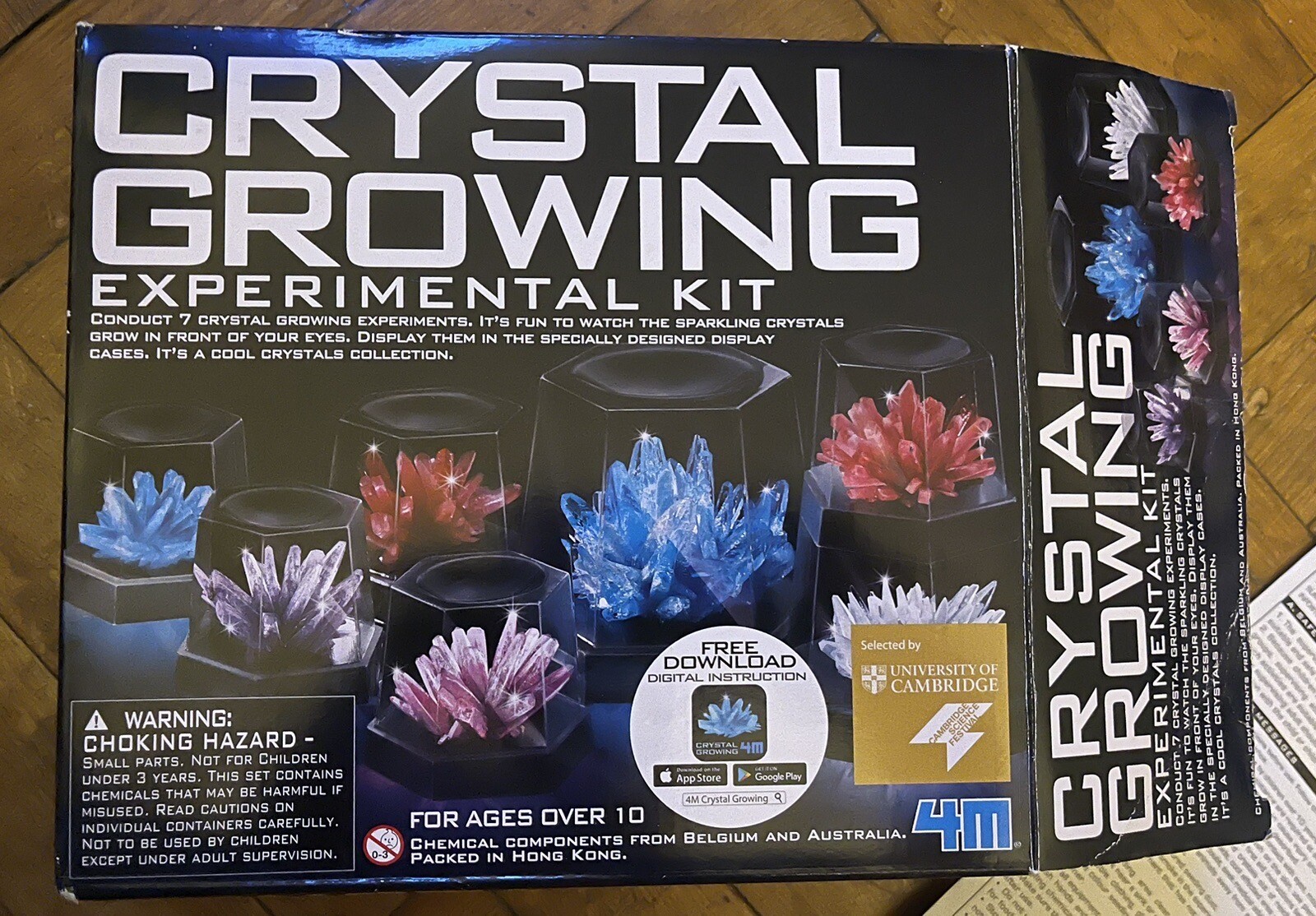 Crystal Growing Science Experimental Kit - 4M Few STEM Experiments with ...