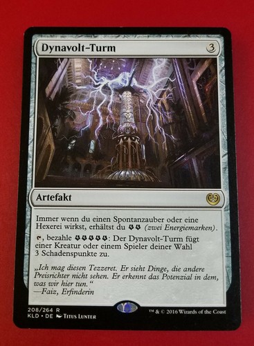 1x Dynavolt Tower | German | Kaladesh | MTG Magic Cards | eBay