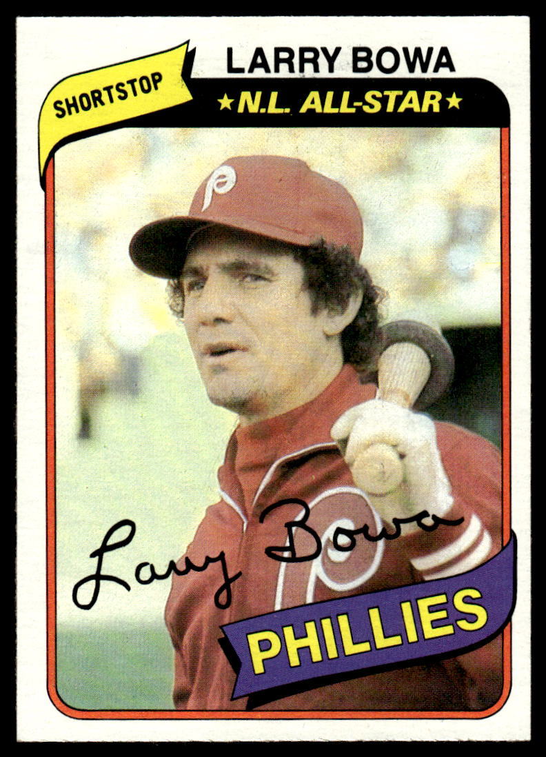 1980 Topps Larry Bowa #630 Philadelphia Phillies Baseball Card | eBay