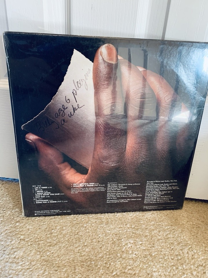 BILLY COBHAM Life & Times Vinyl LP STILL SEALED (1976) 1st Press ...