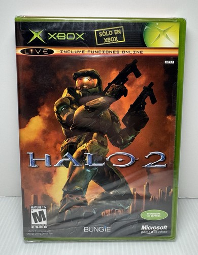 HALO 2 (Spanish) Microsoft Xbox 2004 Brand New W/ Factory Seal & Do Not ...