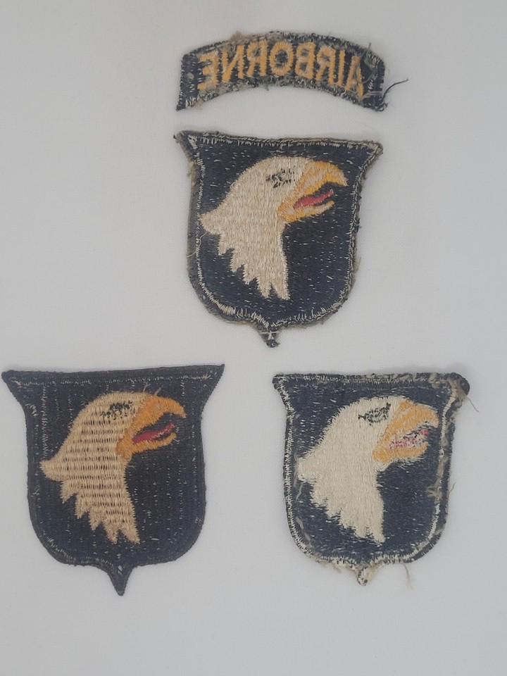 WWII Era 101st Airborne Screaming Eagle Patches~3 Different Looks | eBay