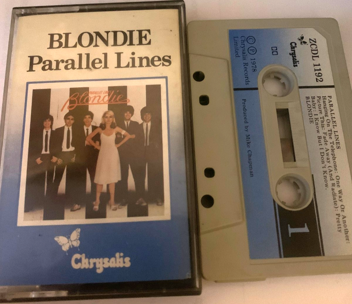 BLONDIE - PARALLEL LINES - TAPE CASSETTE ALBUM | eBay UK