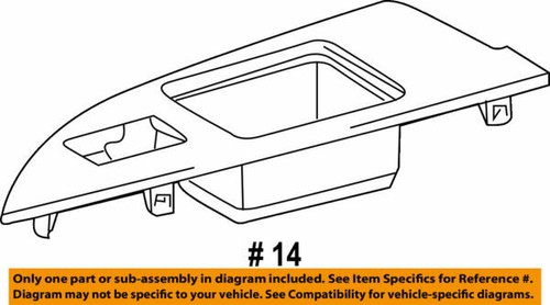 74272-60420 Toyota Panel, rear door armrest base, upper lh 7427260420 ...