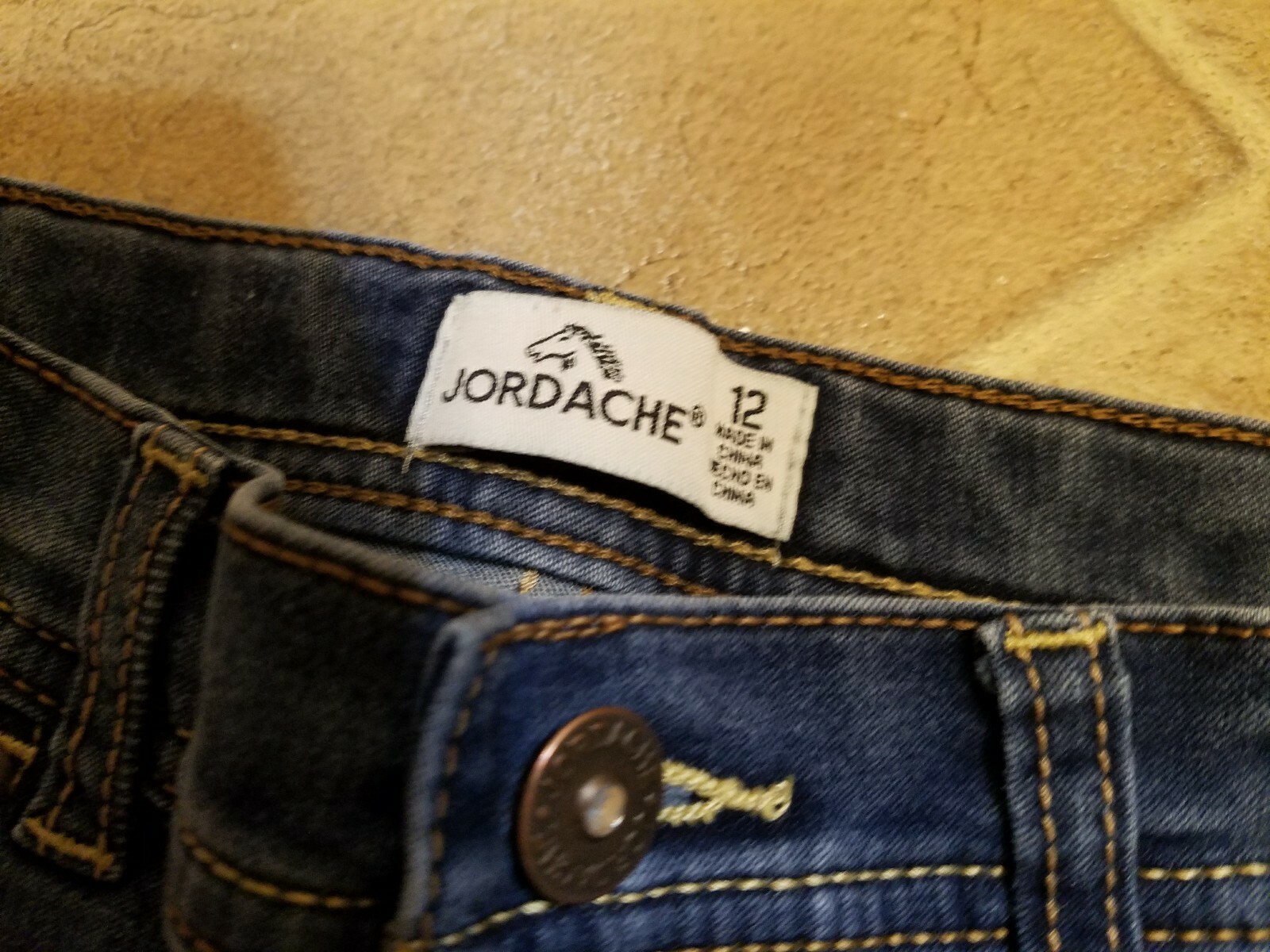 Jordache girls Jeans 12 Embroidered Floral and Studs | eBay