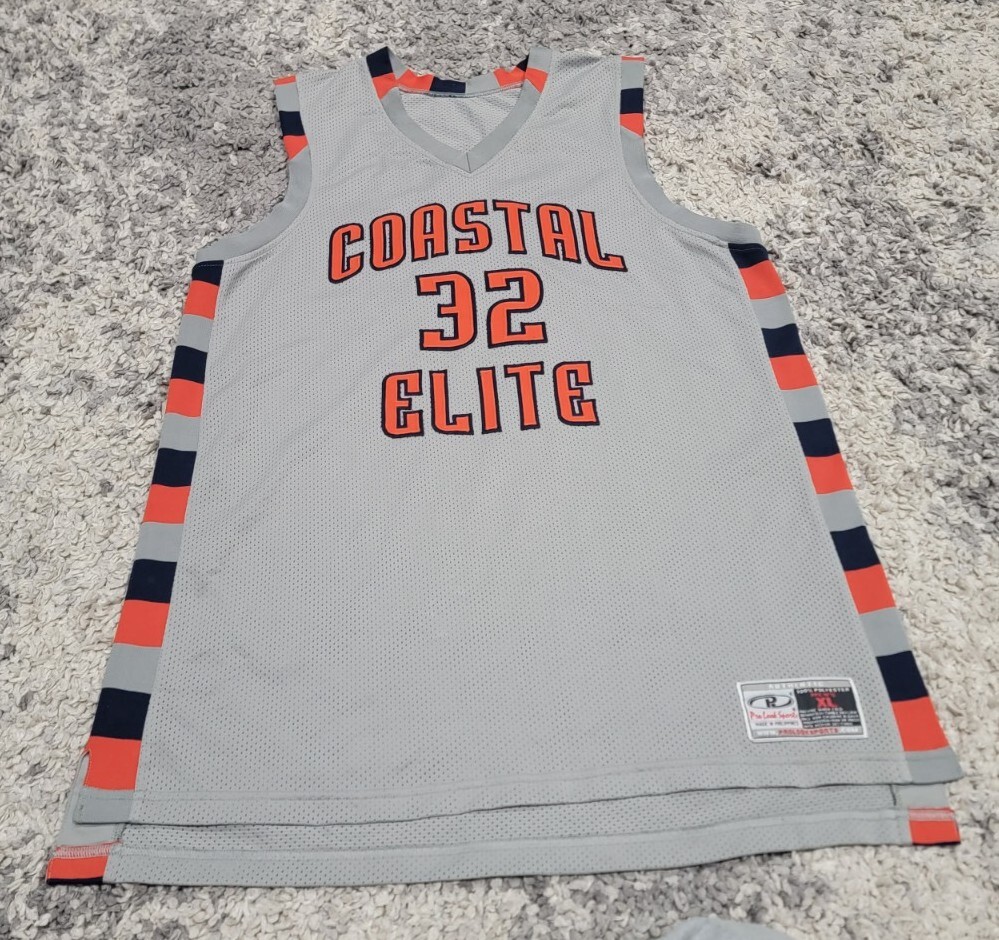 Coastal Elite 32 Basketball Club Jersey Men Size XL S… - Gem