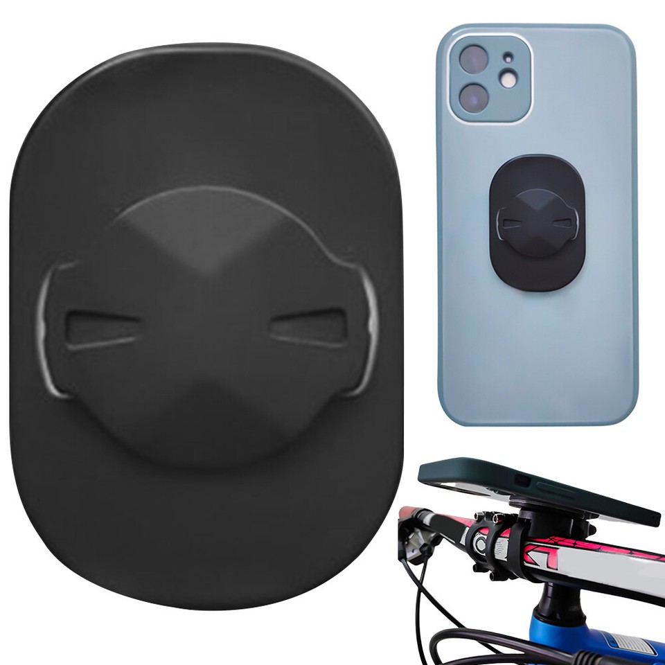 Bike Bicycle Mobile Phone Sticker Mount Back Button Paste Adapter for ...