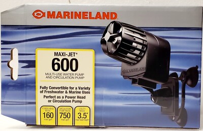 Marineland Maxi Jet 600 Pro Powerhead Pump 160/750 GPH | eBay