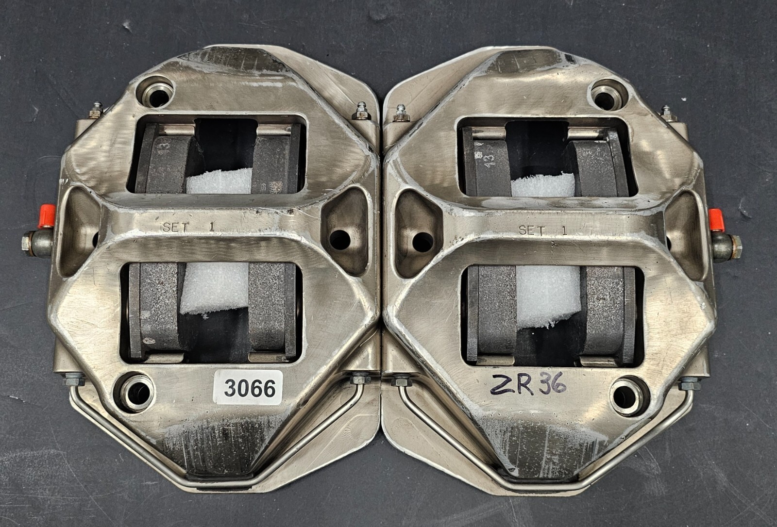 PFC ZR36 Front Calipers & Pads Nascar Hot Rod Vintage Racing ...