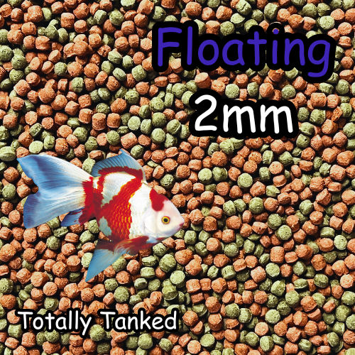 TANKED Goldfish & Koi Pellets 2mm 1.5KG Floating Fish Food Tank Pond ...
