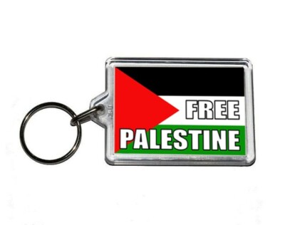 Free Palestine Flag Keyring Double Sided Palestinian Key Ring | eBay UK