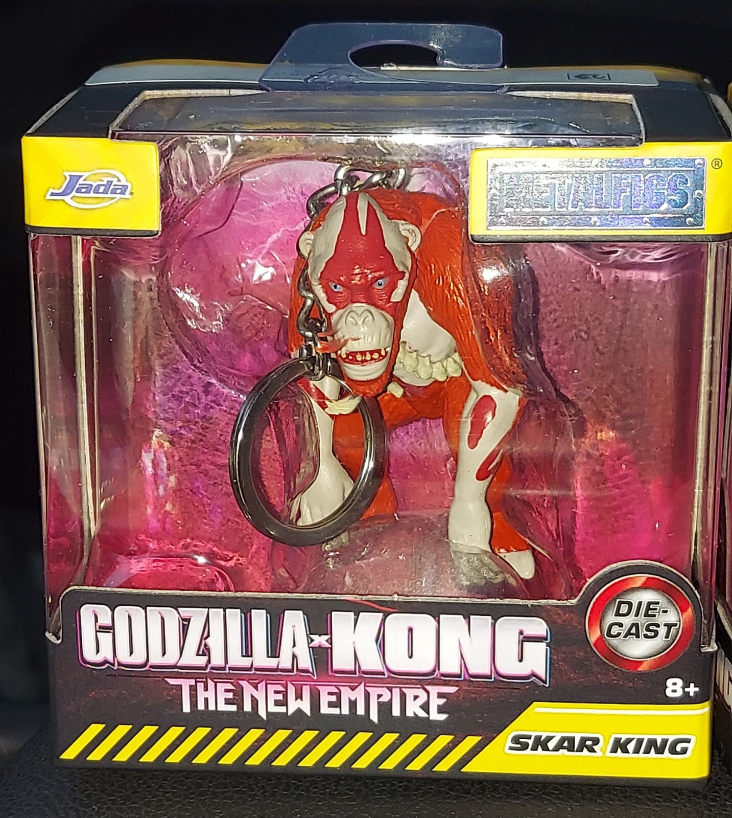 NEW 2024 JADA METALFIGS KEY CHAINS Godzilla X Kong The New Empire LOT 4 ...