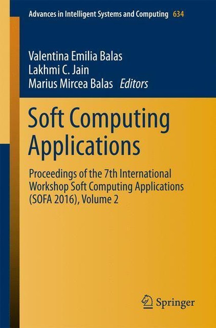 Soft Computing Applications von Valentina Emilia Balas Marius Mircea ...