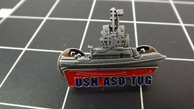 BRAND NEW Lapel Pin "USN NAVY TUG" ENAMELED LIFETIME GUARANTEE SHIP | eBay