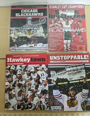 Chicago Blackhawks Championship Commemorative Books/Sports Illustrated ...