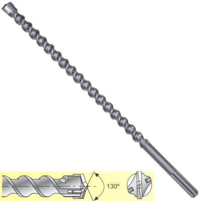 Keil SDS-max Hammerbohrer Betonbohrer Steinbohrer, 2 - 4 Schneider ...