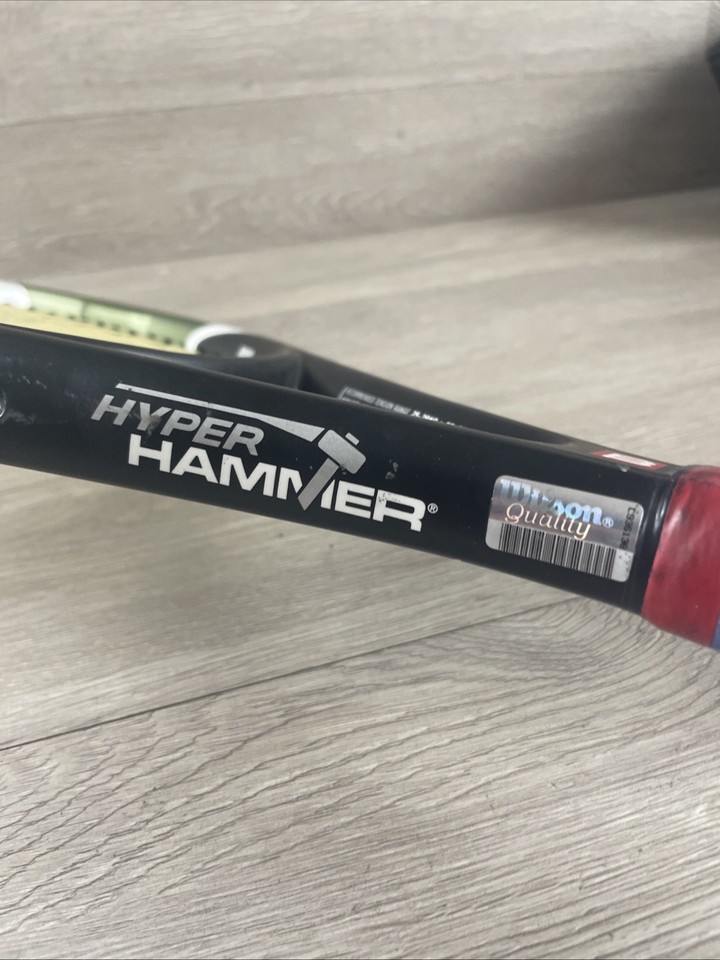Wilson Hyper Hammer Carbon 5.3 110 Sq In Oversize Tennis Racquet 4 1/2 ...