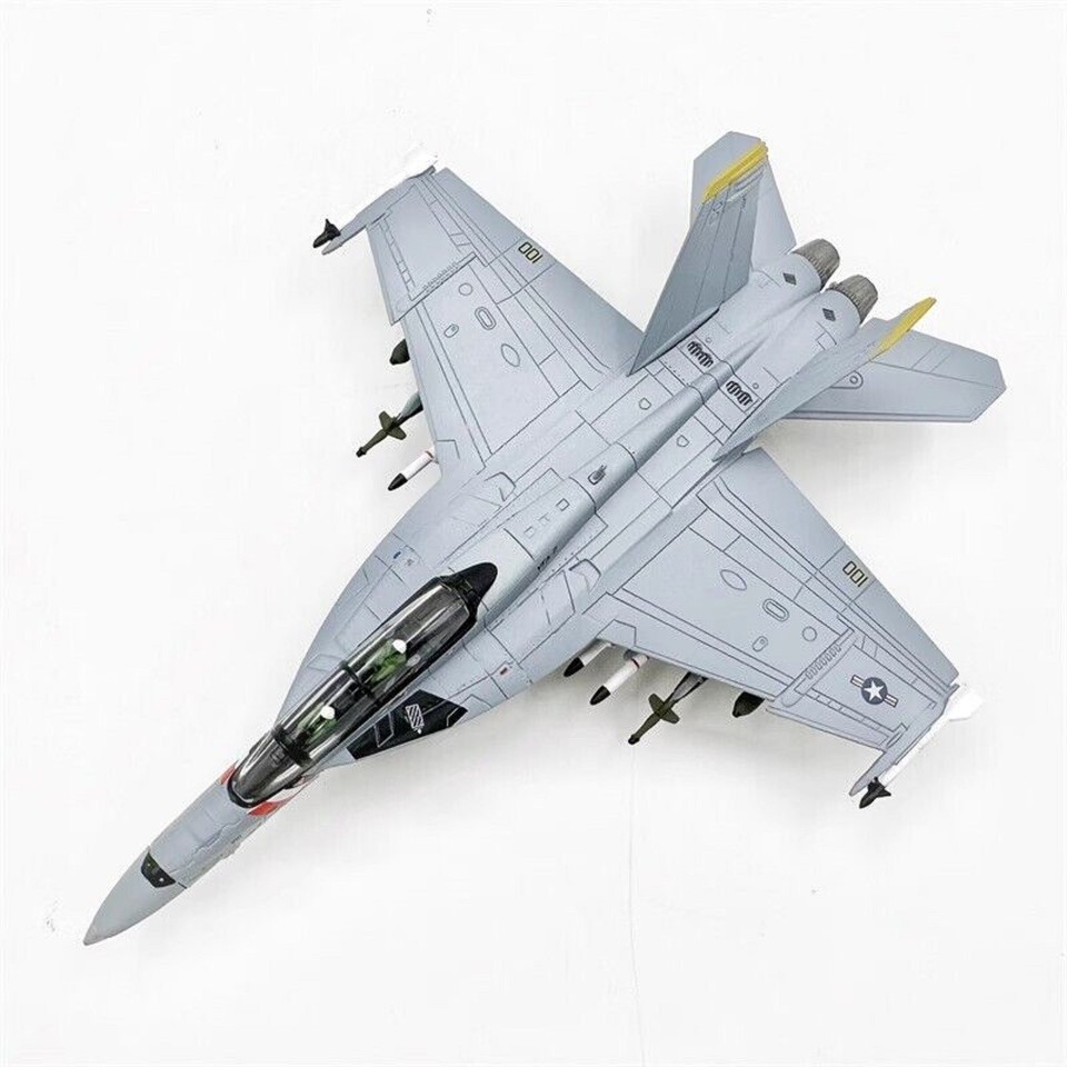 1/100 F/A-18 F18 Super Hornet Bounty Hunters Fighter Jet Alloy Military ...