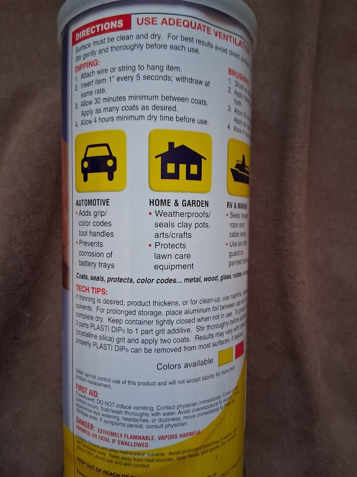 Performix Plasti Dip International Red Multipurpose Rubber Coating | eBay