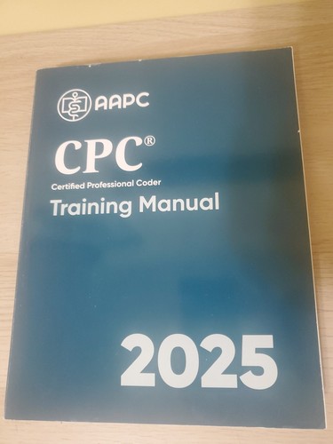 AAPC 2025 CPC TRAINING MANUAL - NEW | eBay