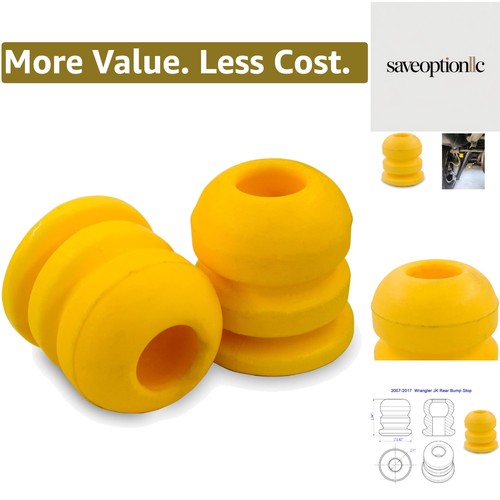 JK Rear Bump Stops, Axle Jounce Bumpers Compatible with Wrangler JK ...
