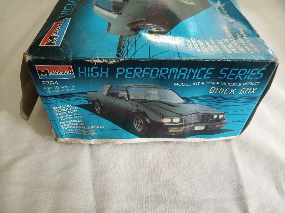 Monogram 1987 Buick GNX 1:24 Model Kit 2784 High Performance Grand National | eBay