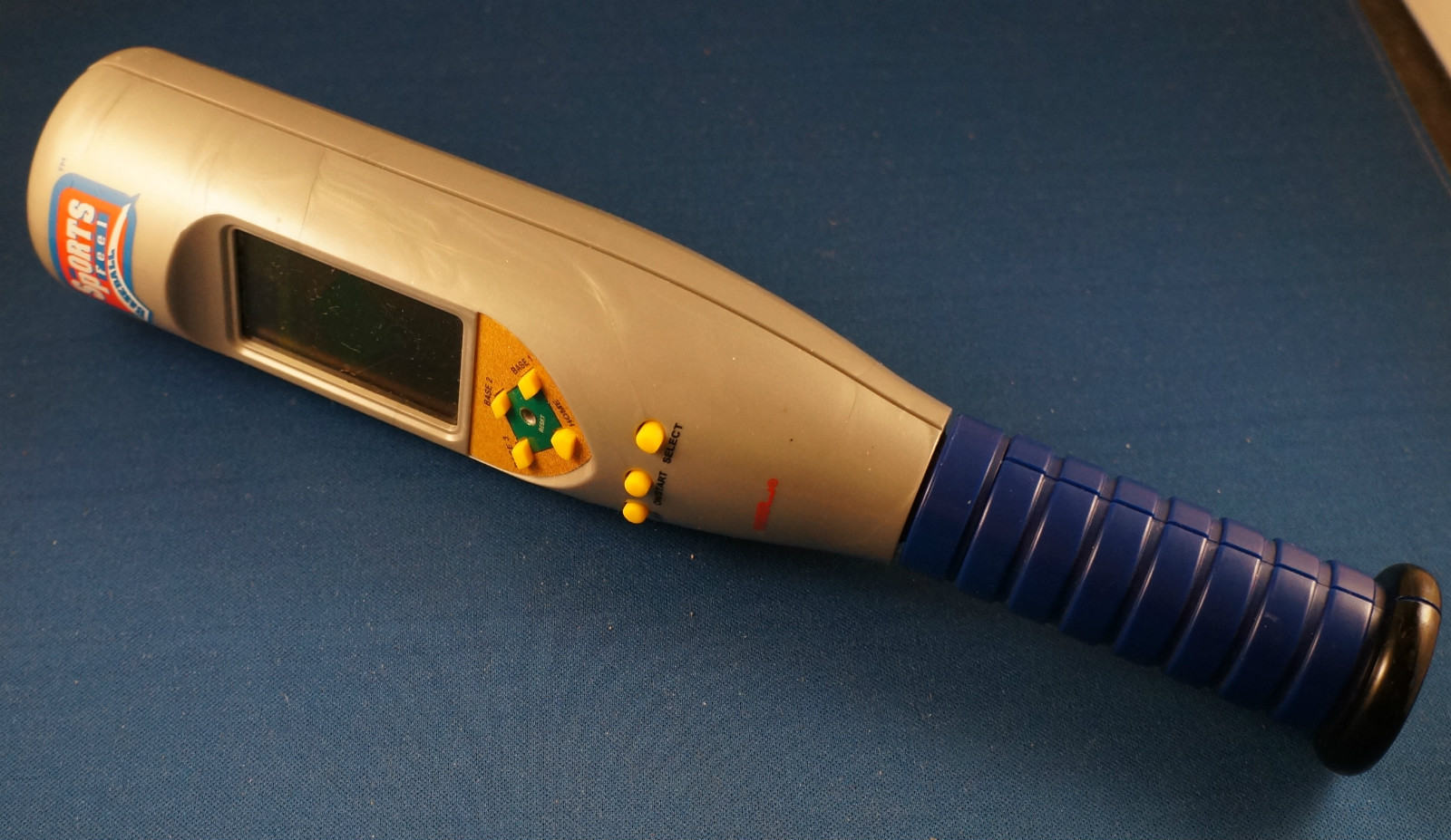 BASEBALL BAT REAL FEEL SPORTS HANDHELD TIGER ELECTRONIC VIDEO Authentic ...