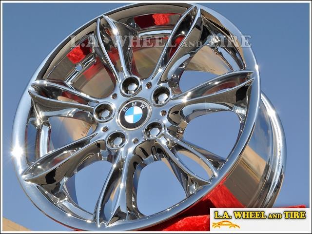 Set of 4 Chrome 17" BMW Z4 "Style 103" E85 OEM Wheels Rims Z3 325i 330i ...