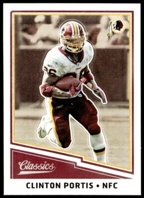 2017 Classics #107 Clinton Portis REDSKINS | eBay