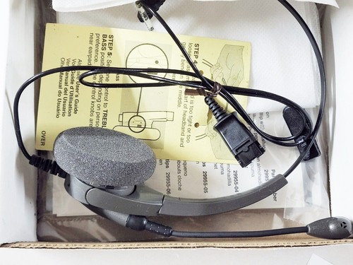 Plantronics H91N Encore NC Monaural Noise Canceling Gray Corded QD ...