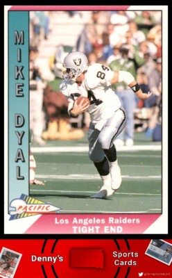 1991 Pacific #230 Mike Dyal Los Angeles Raiders Football Card | eBay