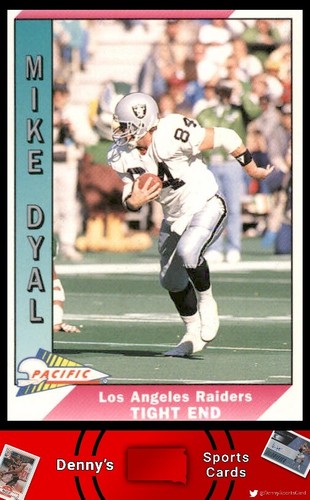 1991 Pacific #230 Mike Dyal Los Angeles Raiders Football Card | eBay