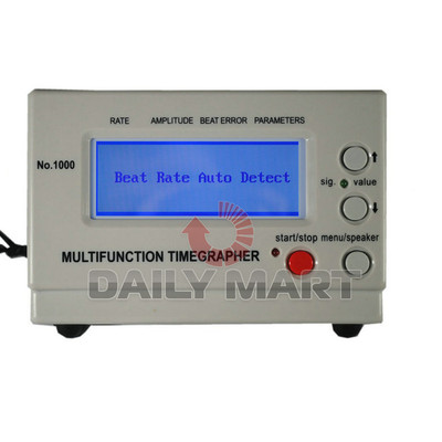 WATCH TIMING MACHINE MULTIFUNCTION TIMEGRAPHER NO. 1000 CALIBRATION ...