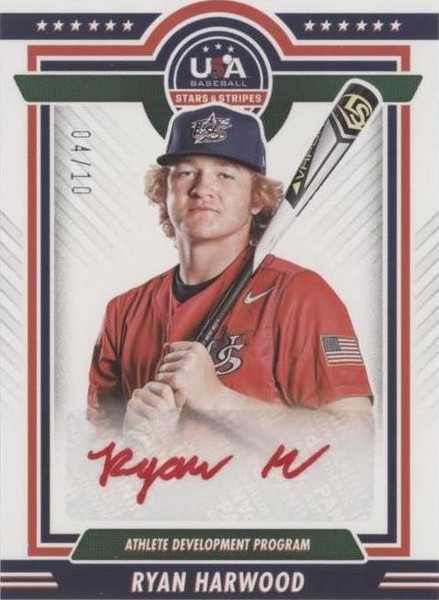 2022 Panini USA Baseball Stars & Stripes - Athlete Development Program ...