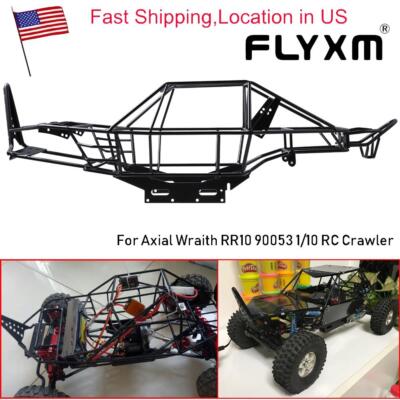 Steel Metal Frame Body Roll Cage For Axial Wraith 90053 RR10 RC 1/10 ...