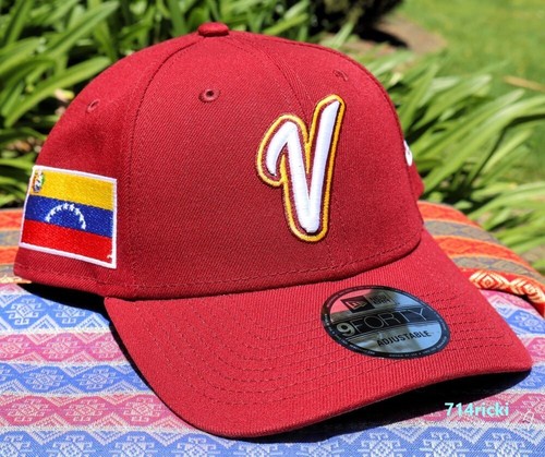 2023 WBC Venezuela World Baseball Classic Adjustable Hat New Era 9FORTY ...