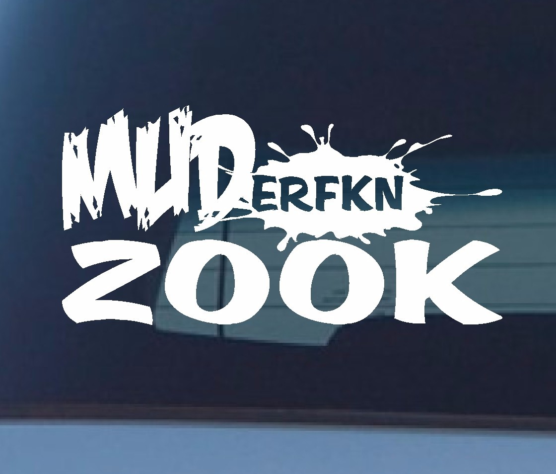 suzuki zook 4X4 DECAL muderfkn sierra vitara jimny 200mm sticker | eBay ...