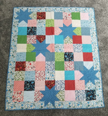 Morrison Park Oh My Stars throw or baby quilt | eBay