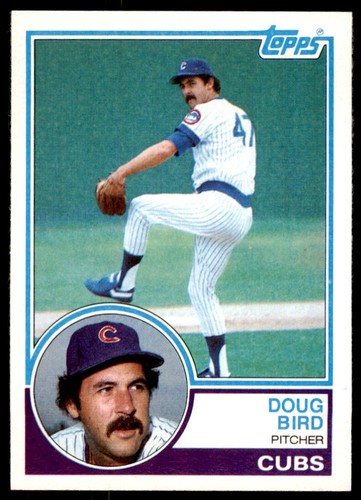 1983 Topps Baseball Doug Bird . Chicago Cubs #759 | eBay