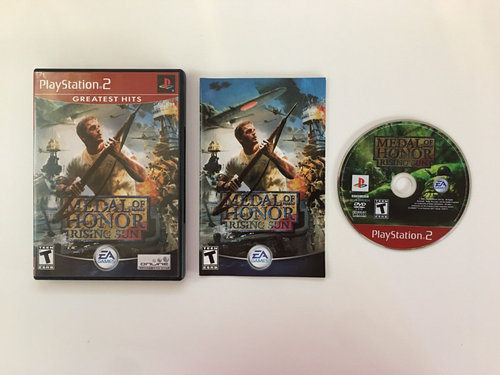 Medal Of Honor Rising Sun [Greatest Hits] PS2 (PlayStation 2, 2003) CIB ...