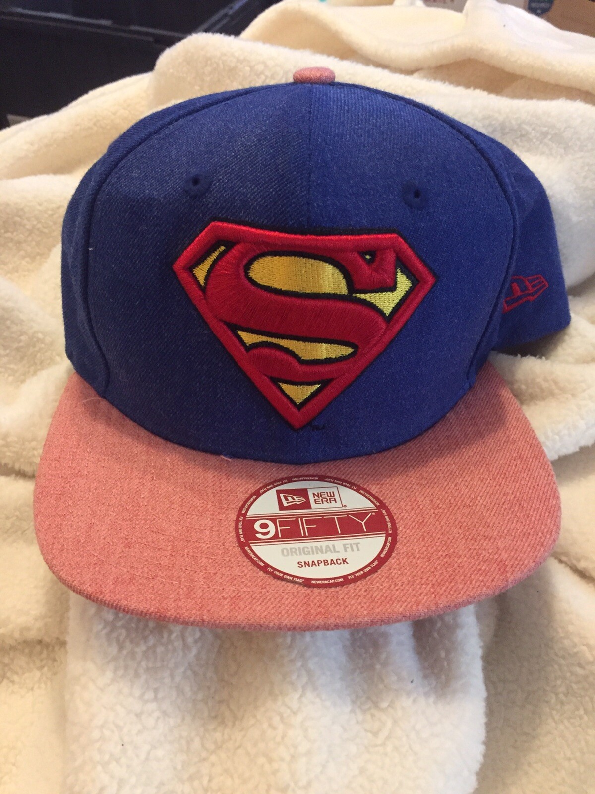 New Era 59fifty Snapback Superman Flat Brim Hat PreO… - Gem