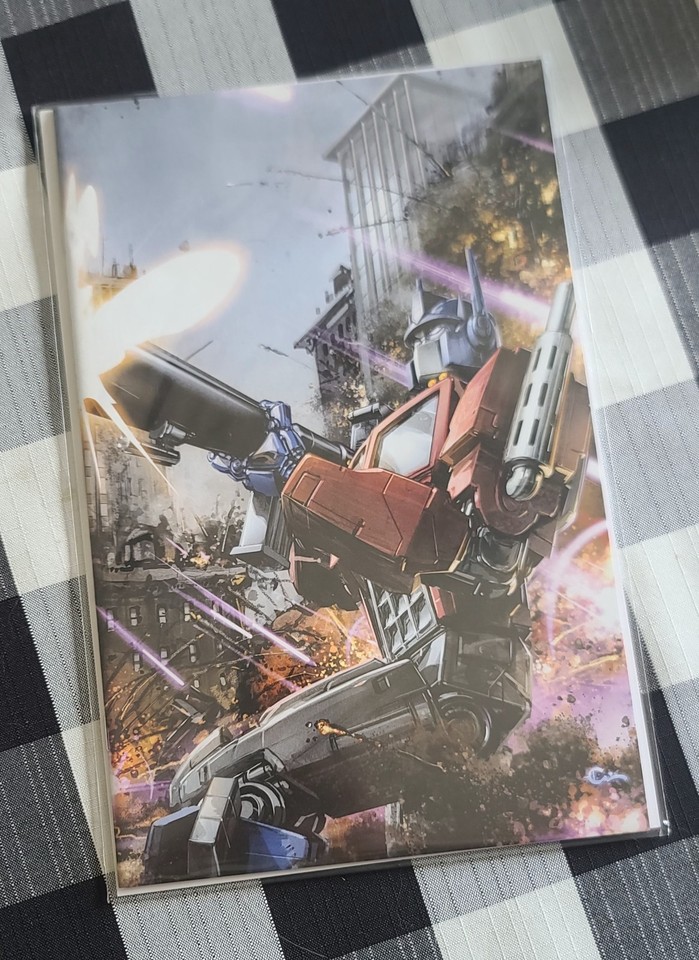 IDW COMICS Transformers #1 Clayton Crain Virgin 2025 5th print modern ...