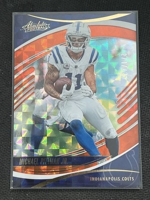 2025 Absolute Michael Pittman Jr. #31 Orange Mosaic #d /825 Colts | eBay