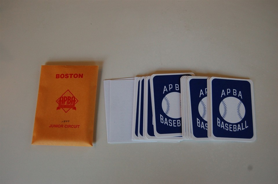 APBA Baseball 1977 Season Boston Red Sox Group of 34 Cards | eBay