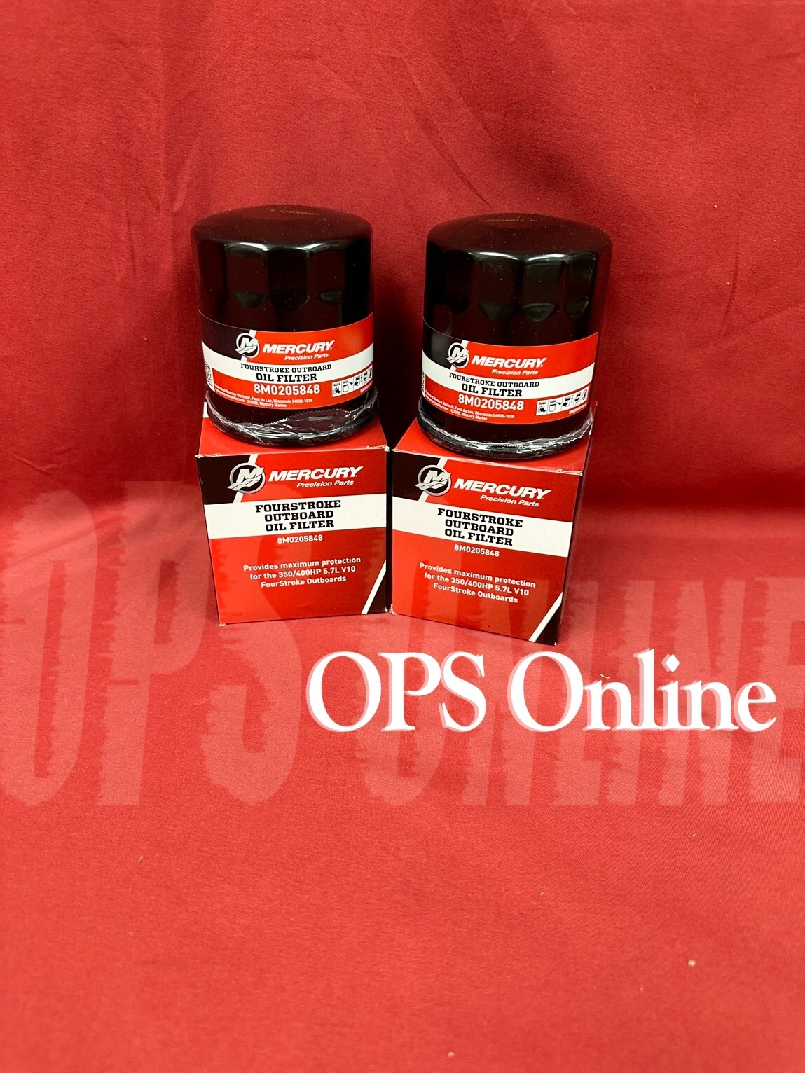 NEW/OEM Mercury 350/400 HP 5.7L V10 Verado Oil Filter - Part# 8M0205848 ...