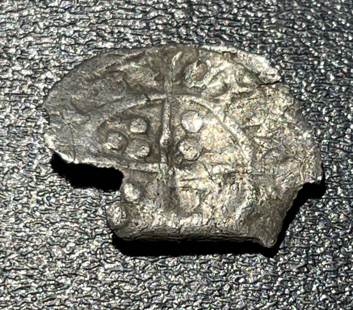 1335-1343 England King Edward III Silver 1/2 d Half Penny 2nd Coinage 0 ...