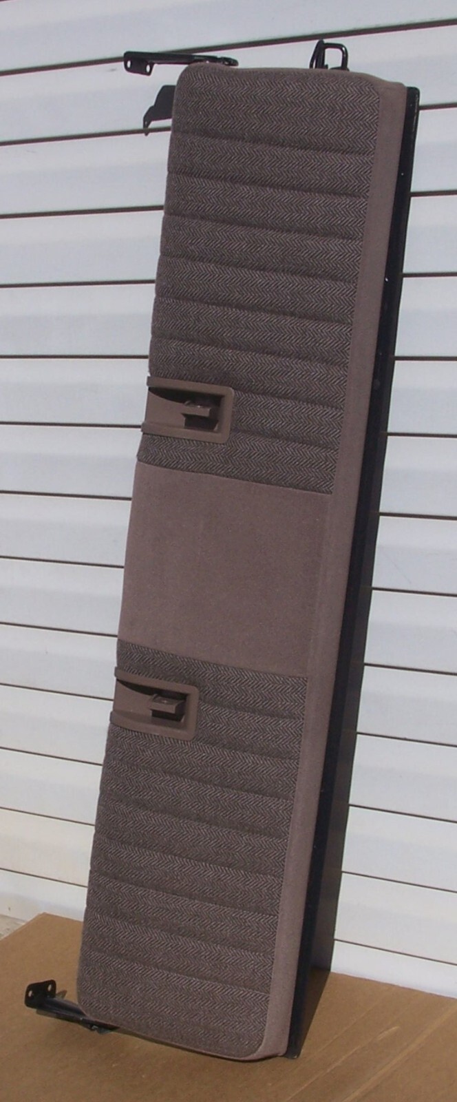 87 - 97 FORD OBS F150 F250 EXT CAB REAR CLOTH BENCH SEAT BACK ASSEMBLY ...