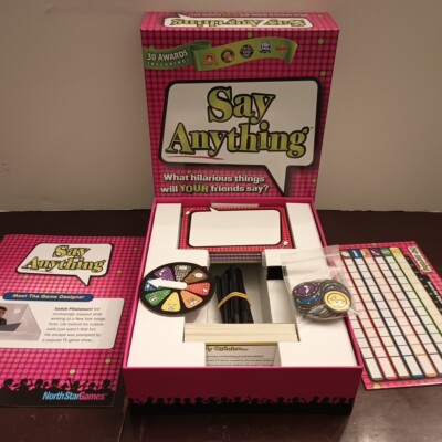 Say Anything Party Game - 100% Complete, North Star Games, Age 13 ...