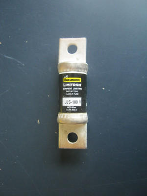 NEW Bussmann Cooper JJS-100 limitron fast acting fuse 100 amp 100A | eBay